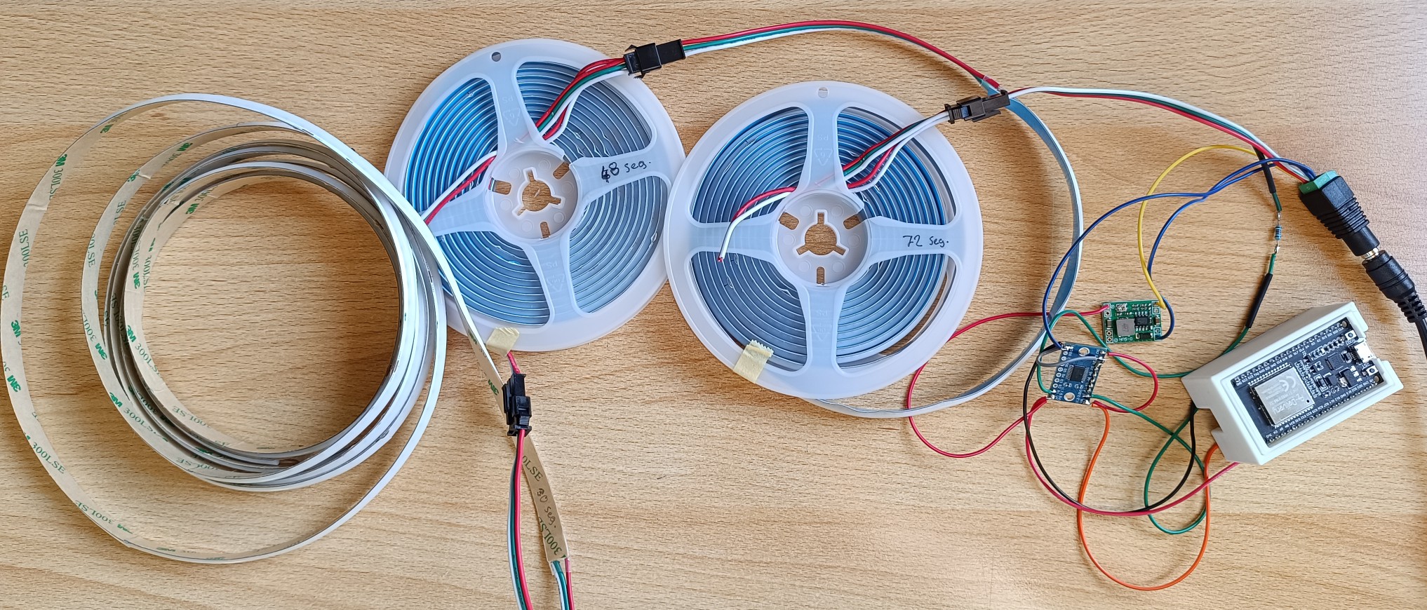 DIY ESP32 LED Controller mit WLED – byteride.com